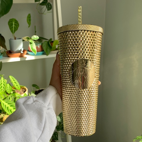 Starbucks | Accessories | Last Day Starbucks Holiday 222 Gold Bling ...